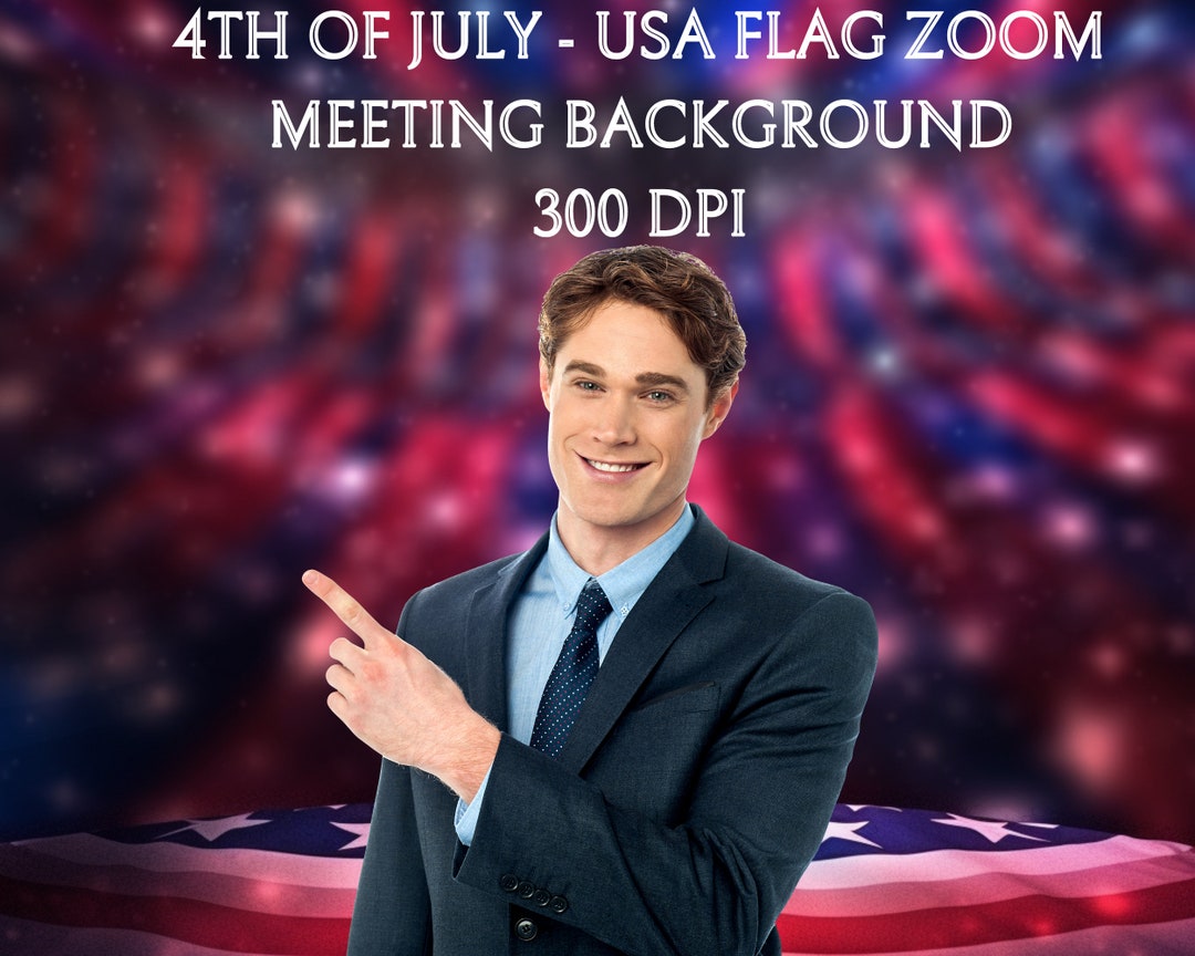 Zoom Background Zoom Background 4th of July Zoom - Etsy UK