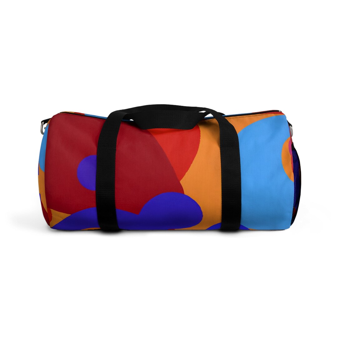 Psychedelic Duffel Bag Trippy Gym Bag Rave Pack Festival - Etsy