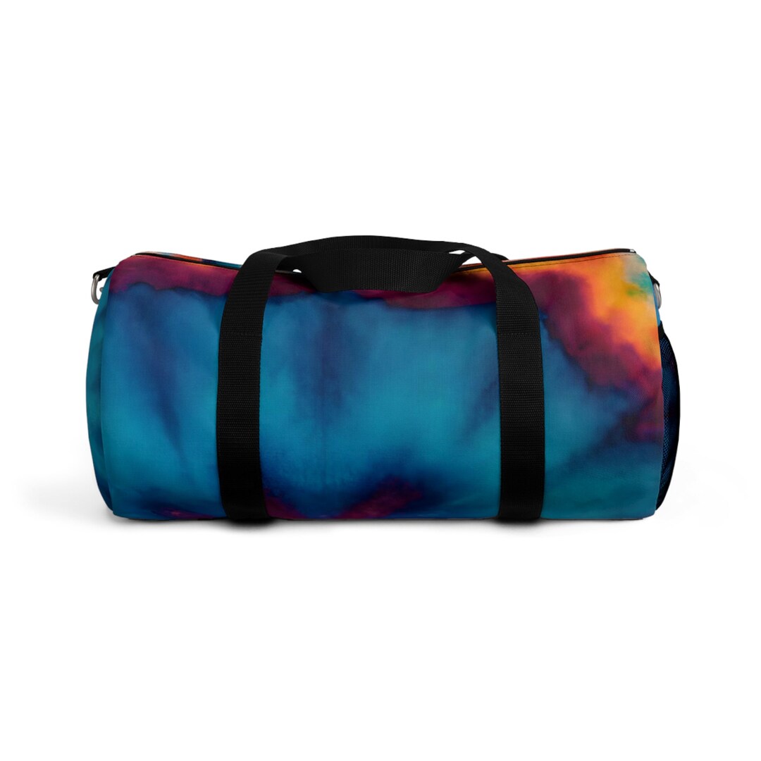 Psychedelic Duffel Bag Trippy Gym Bag Rave Pack Festival - Etsy