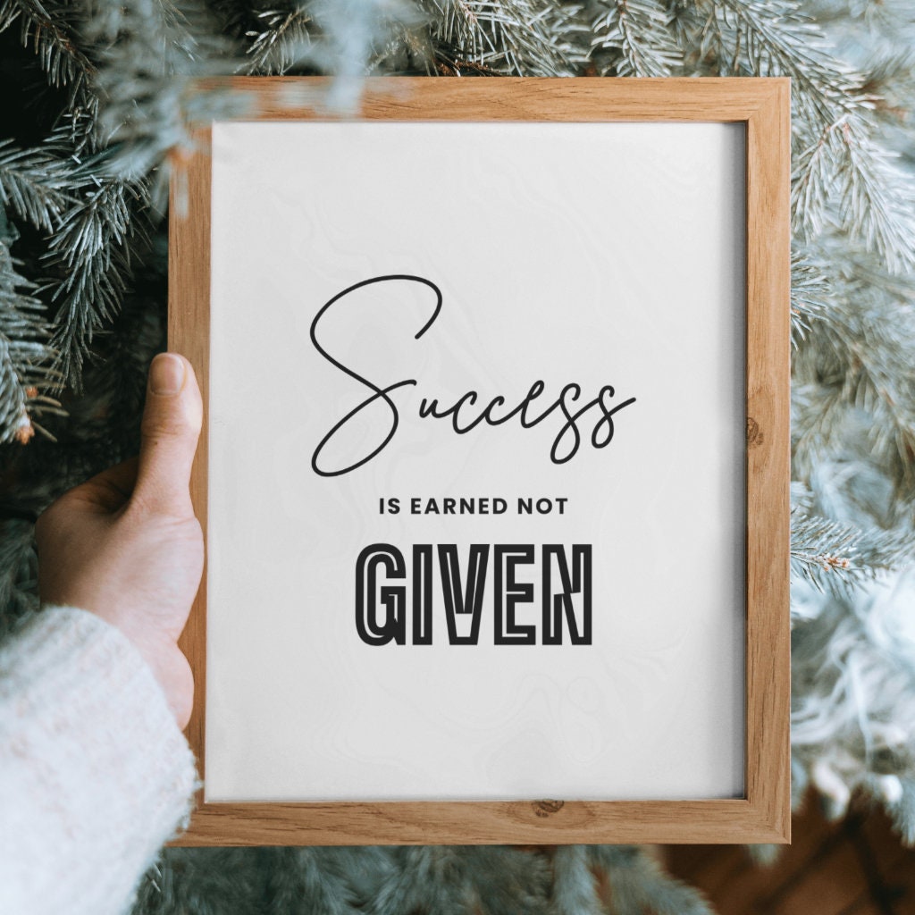 Printable Motivational Wall Art, Inspirational Quotes, Minimalist ...