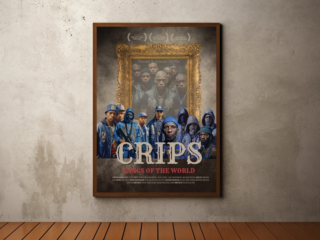Vintage Film Movie Poster, Gangs, Crips, True Crime, Movie Film Art ...