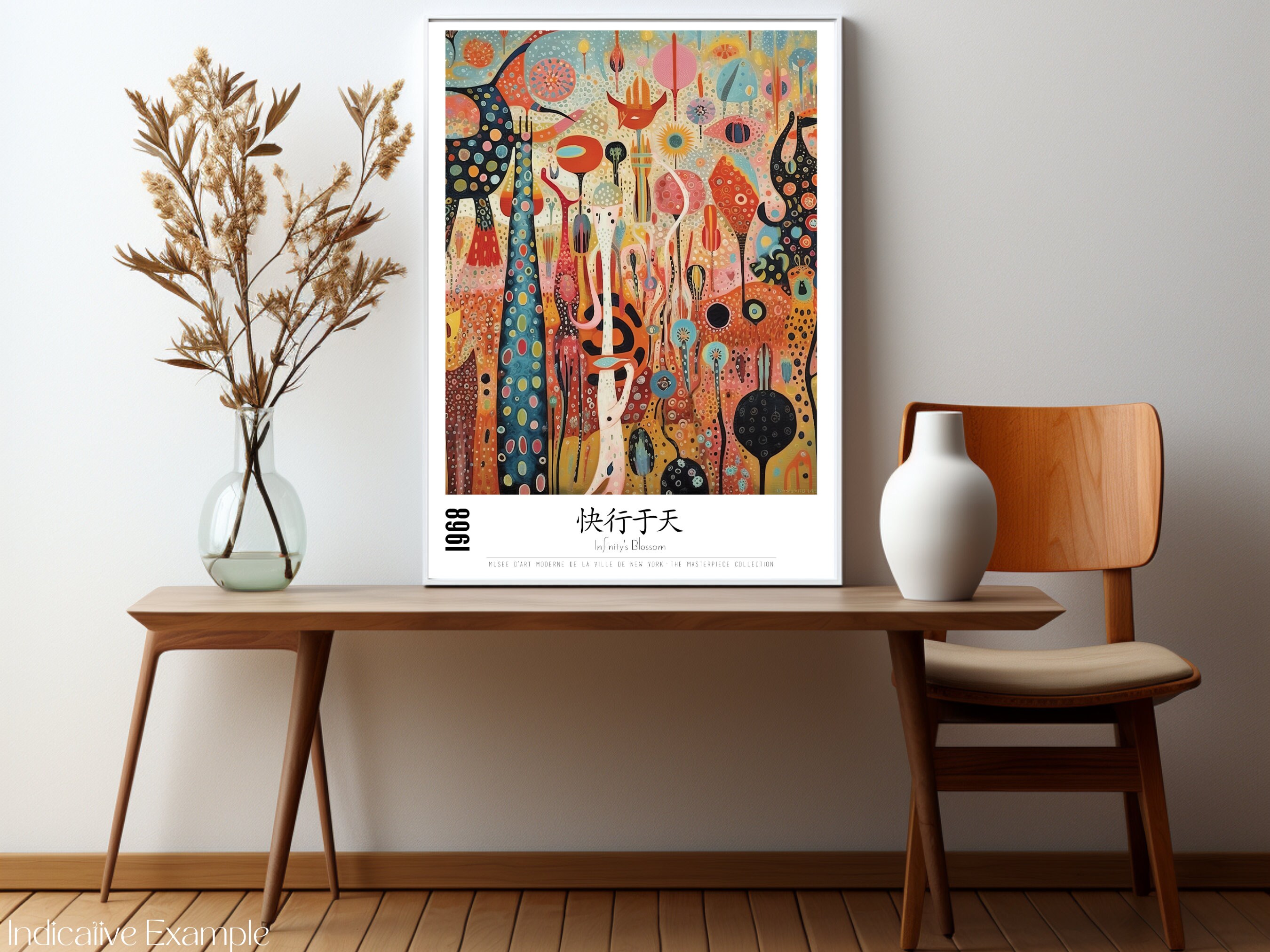 Yayoi Kusama Inspired Print, Yayoi Kusama Poster, Kusama Art Exhibition ...