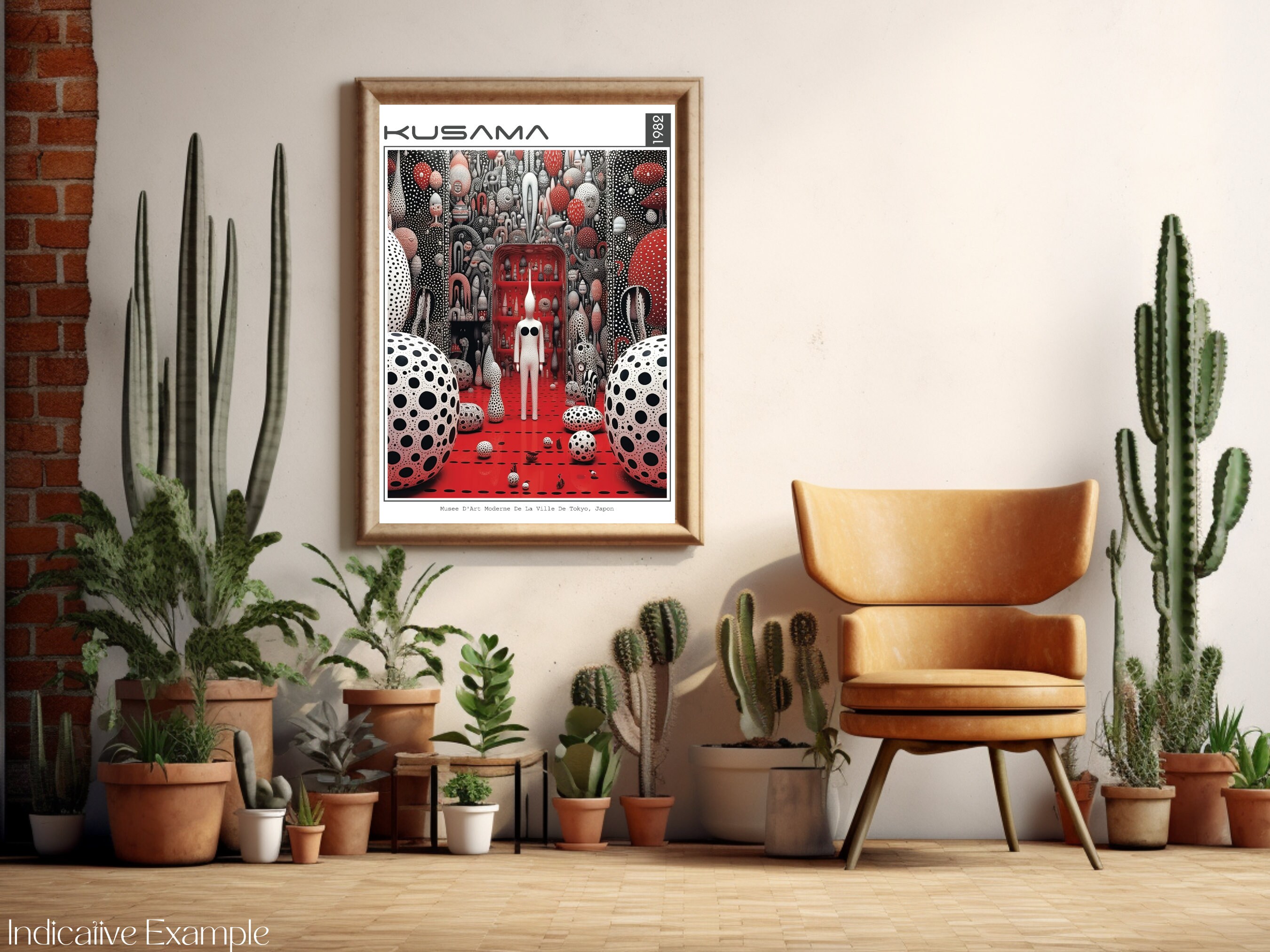 Yayoi Kusama Inspired Print, Yayoi Kusama Poster, Contemporary Art, Art ...