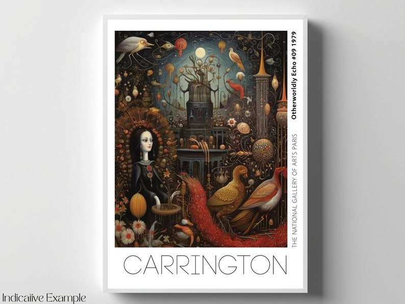 Leonora Carrington Inspired Print, Leonora Carrington Poster ...