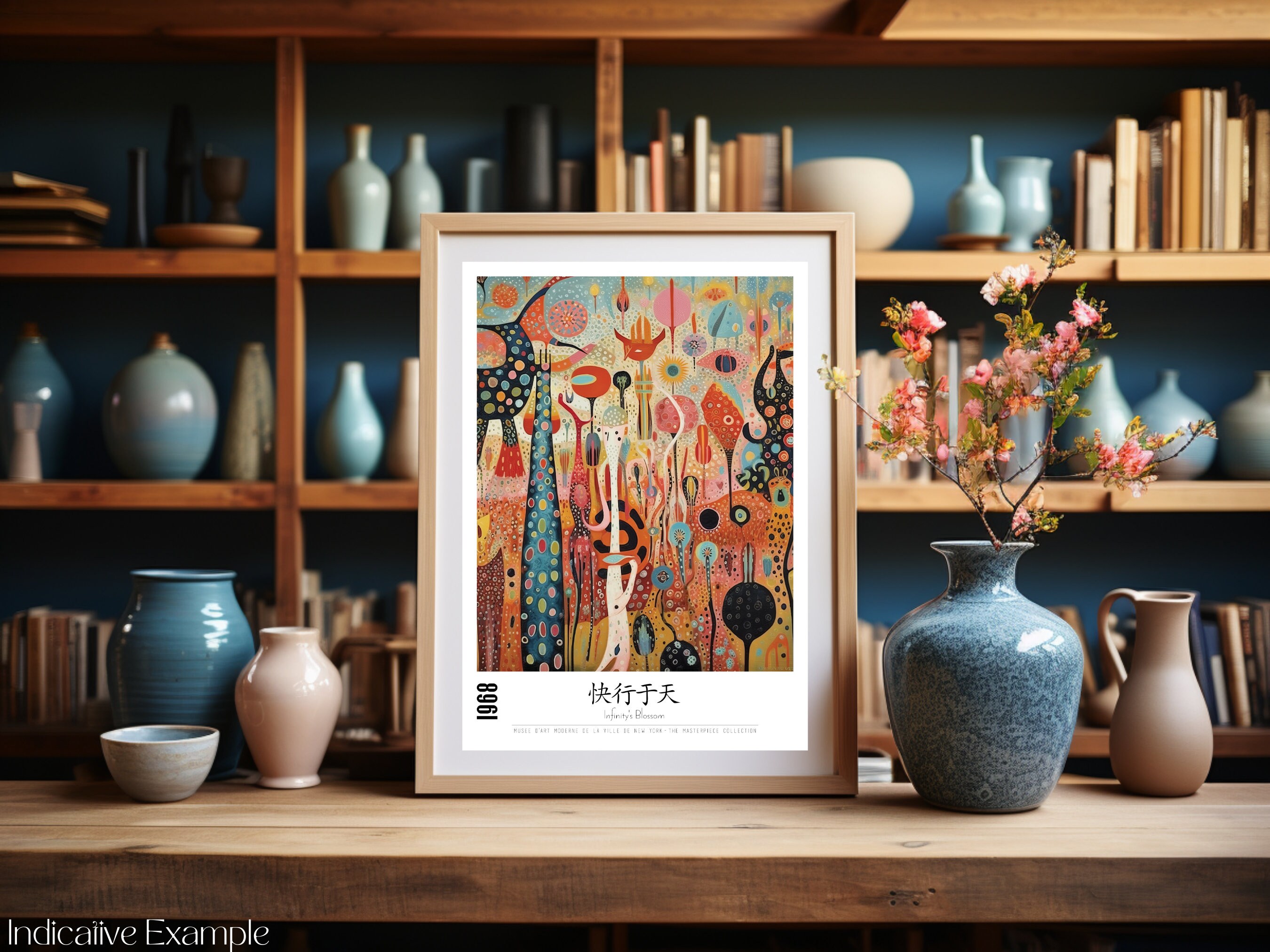 Yayoi Kusama Inspired Print, Yayoi Kusama Poster, Kusama Art Exhibition ...