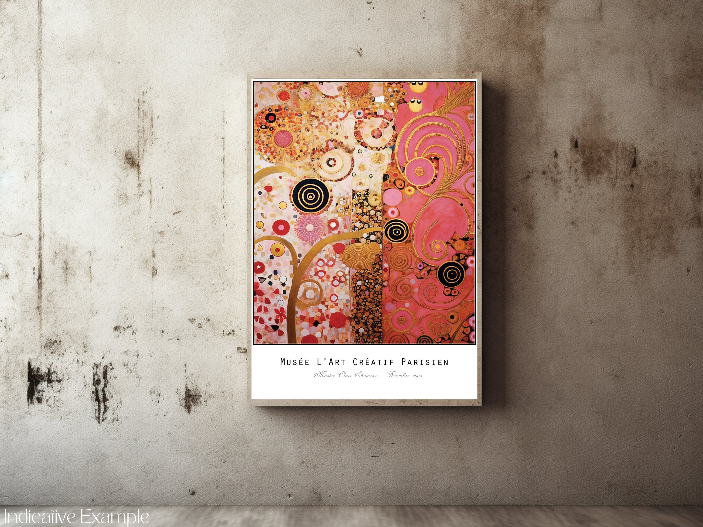 Gustav Klimt Inspired Poster, Gustav Klimt Print, Fine Art Famous ...