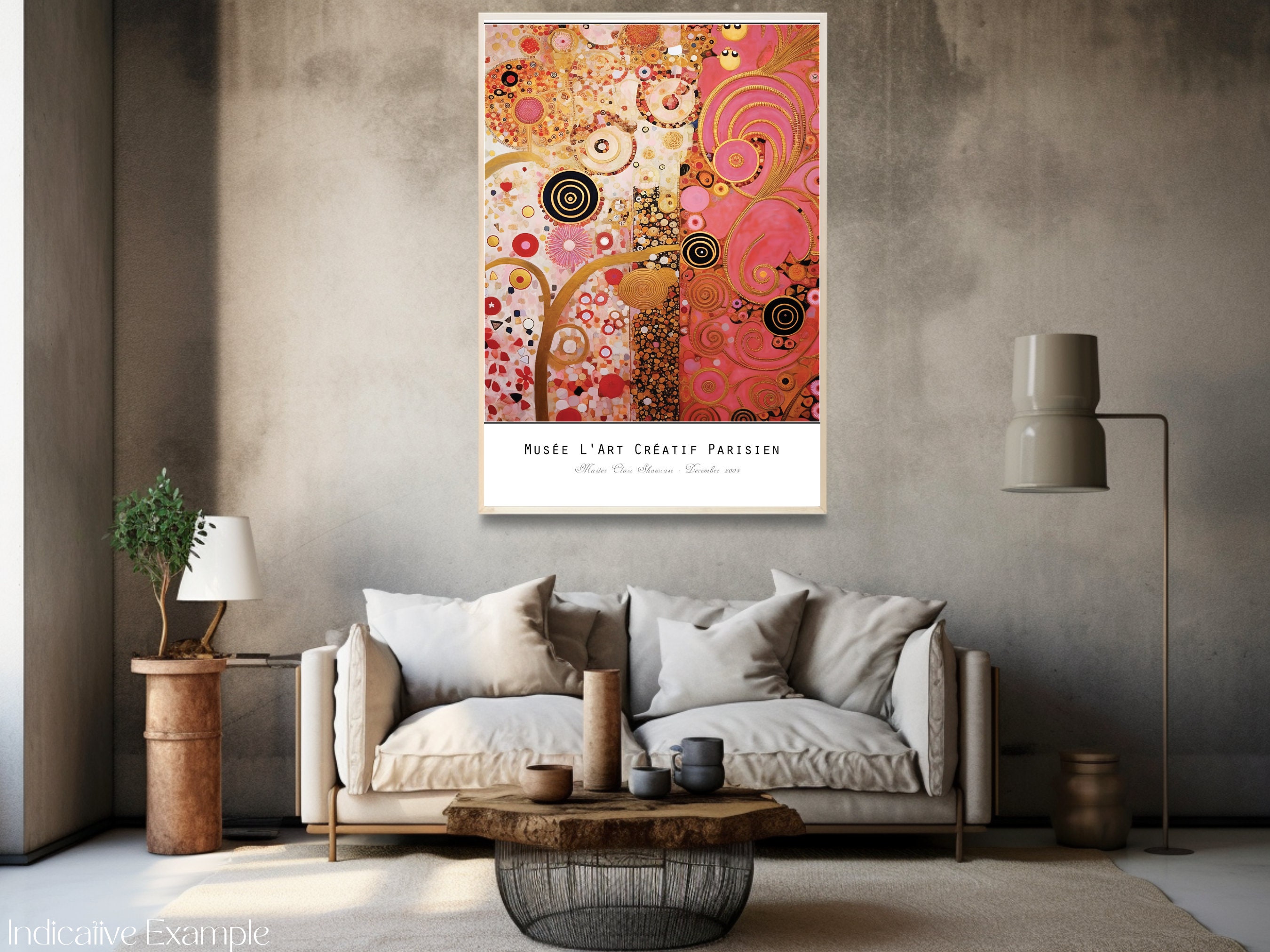 Gustav Klimt Inspired Poster, Gustav Klimt Print, Fine Art Famous ...