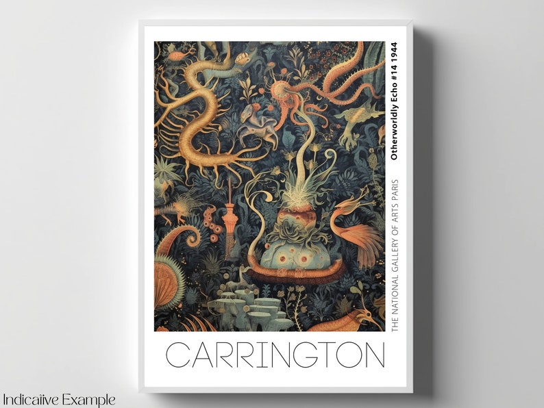 Leonora Carrington Inspired Print, Leonora Carrington Poster ...
