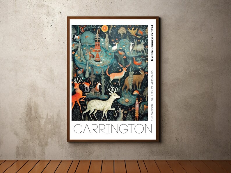 Leonora Carrington Inspired Print, Leonora Carrington Poster ...