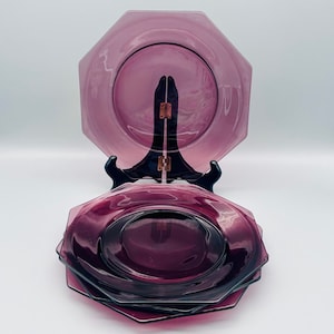 Luminarc France rosaline Pink Optic Swirl Cup and Saucer Sets 4 - Etsy