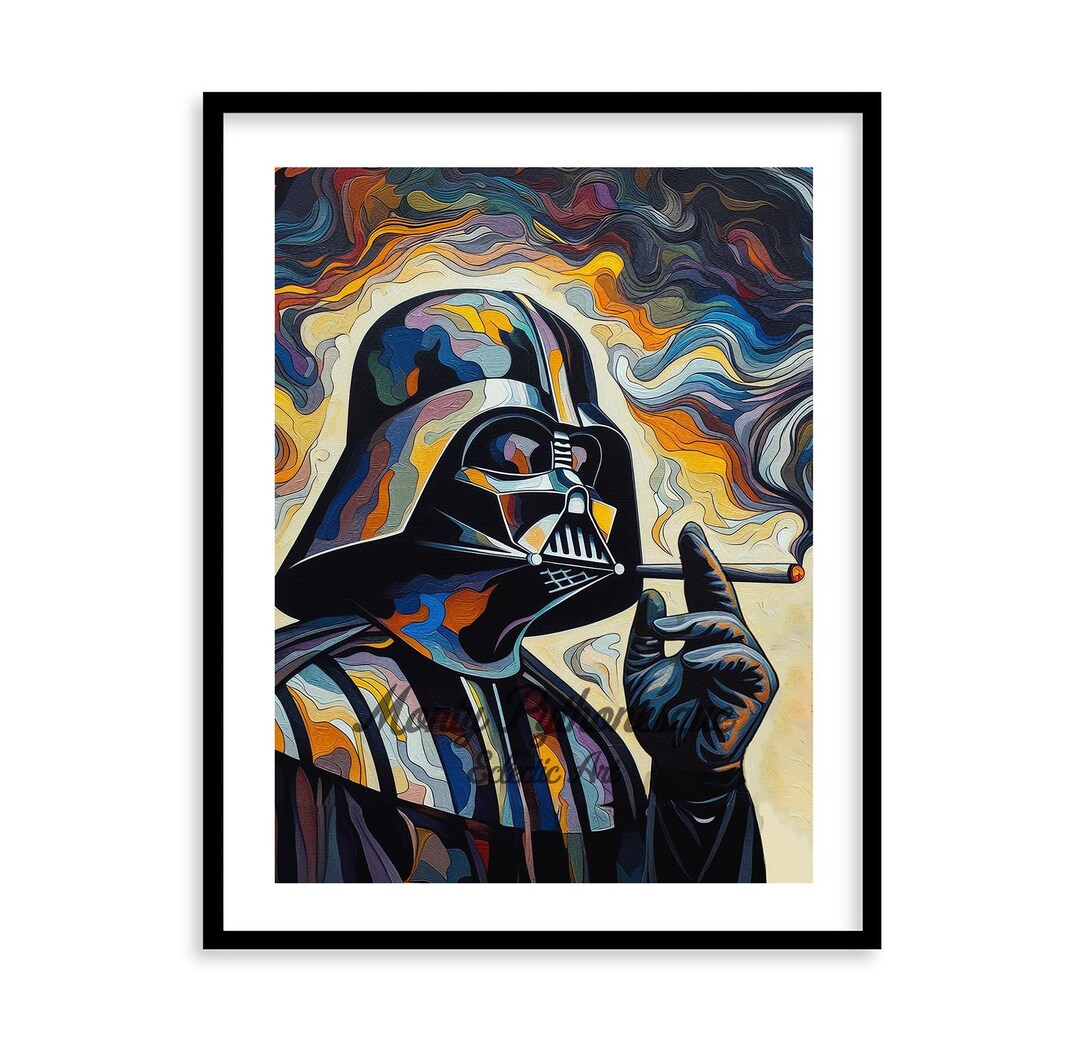 PRINTABLE Original Funny Star Wars Wall Art Digital Download| Darth ...