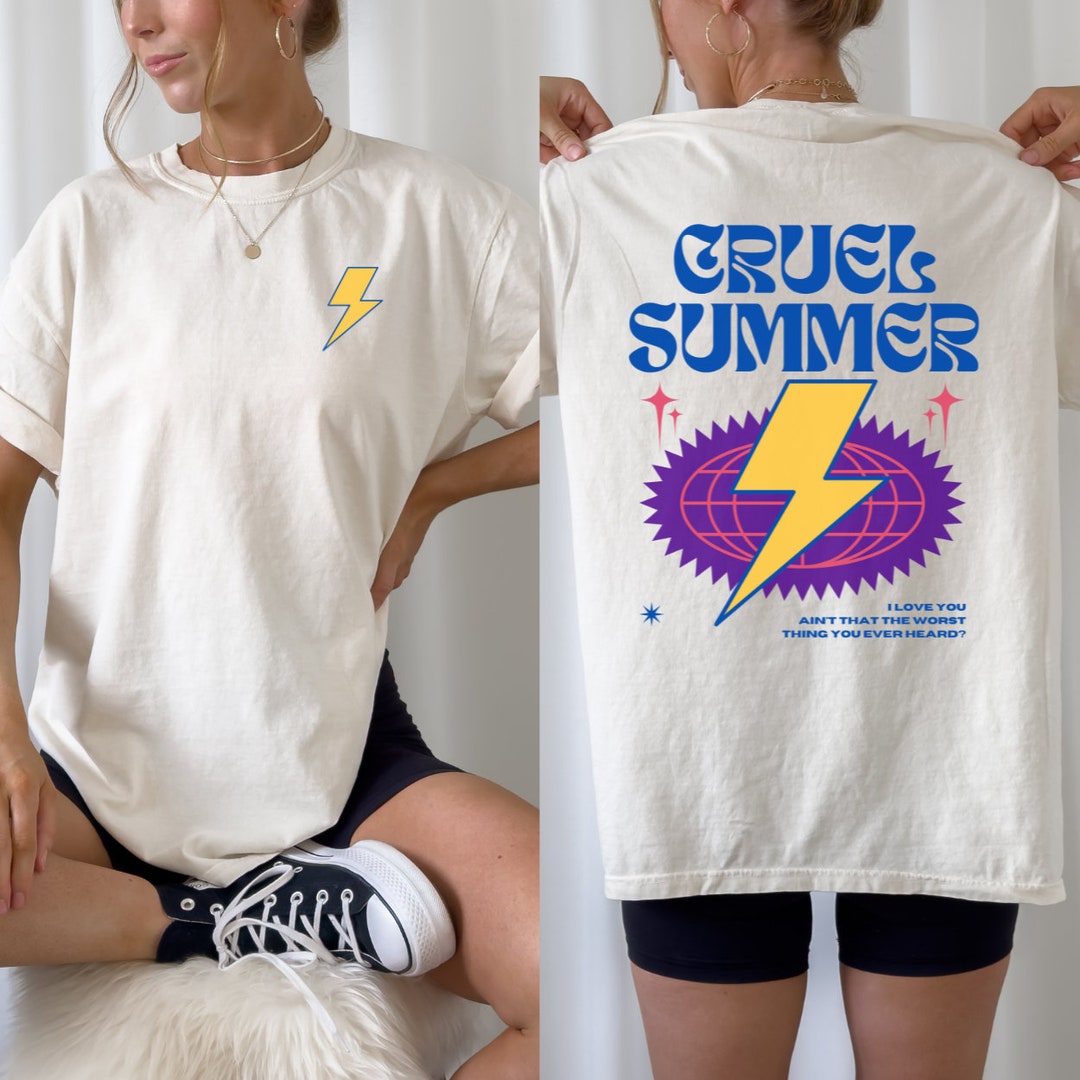 Cruel Summer Taylor Swift Comfort Colors Unisex Garment-dyed T-shirt - Etsy