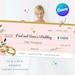 Mega Super Large Wedding Cheque 2.0 | 72 X 29" | Perfect for Wedding ...