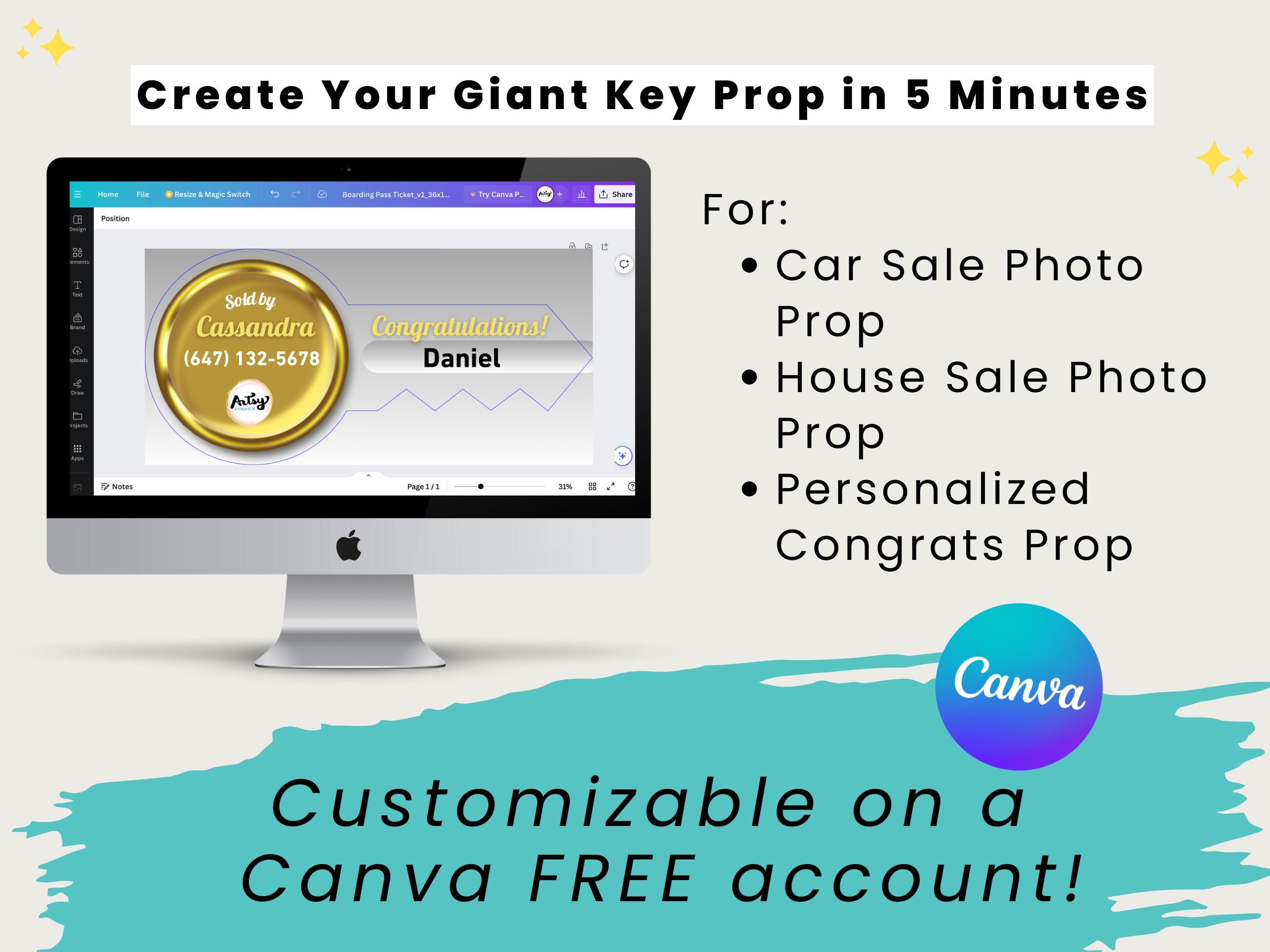 Giant Car Key Prop 1.0 | Big Key Car or House Gift | Dealership Photo ...