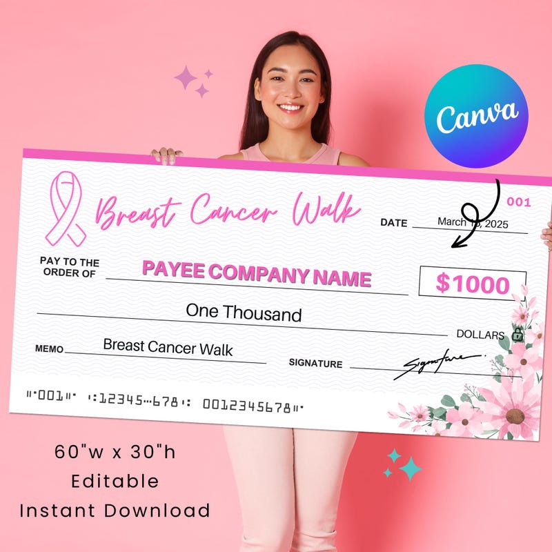 Breast Cancer Walk - Etsy