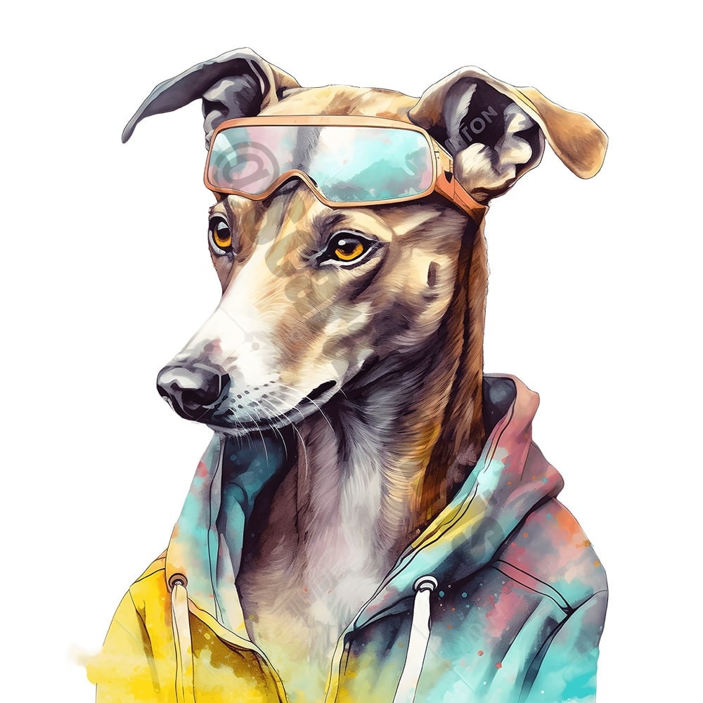 Crazy Whippets 1 Clipart - 12 High Quality Pngs- Digital Download - Etsy