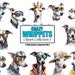 Crazy Whippets 1 Clipart - 12 High Quality Pngs- Digital Download - Etsy