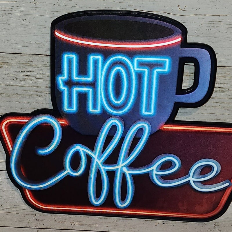 Coffee Neon Sign - Etsy
