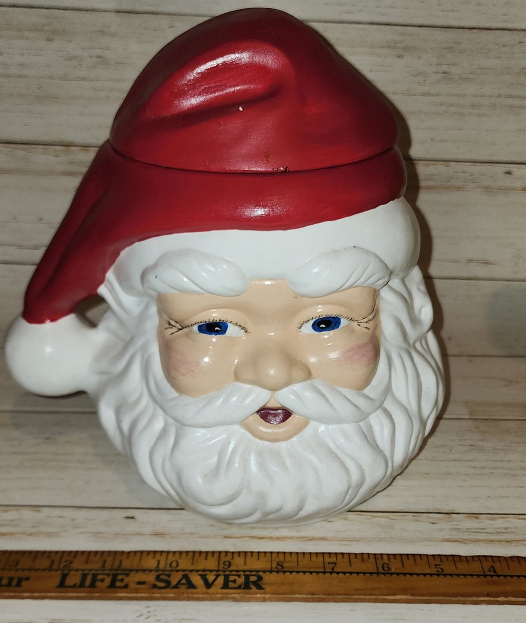 VINTAGE SANTA Cookie Jar From the 40s or 50s Possibly - Etsy