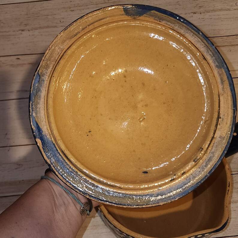 French Alsace Soufflenheim POTTERY Made in France Late 60s Hand Painted ...