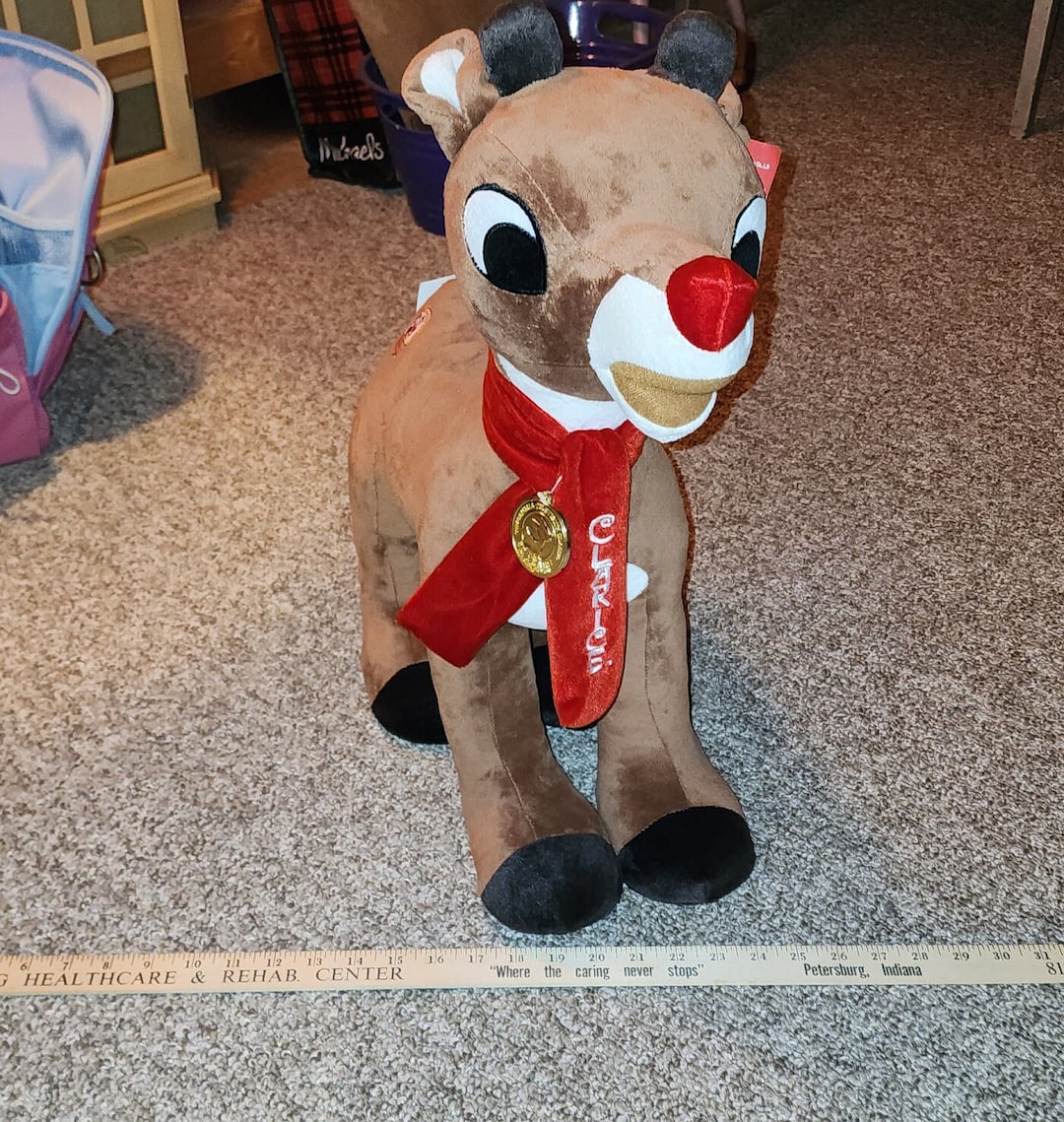23 Tall LARGE Rudolph the RED NOSED Reindeer 50 Years and Still Glowing ...