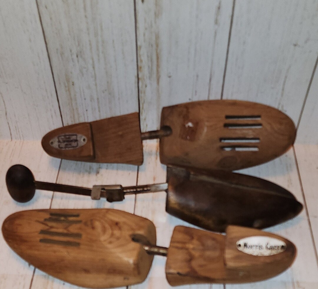 OLD SHOE STRETCHERS From an Old Shoe Maker Could Be Displayed or Used ...