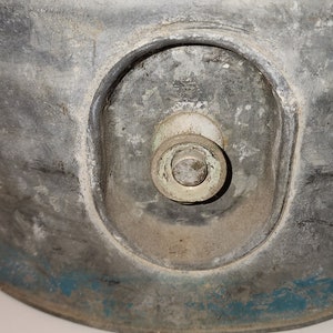 5 Gallon GALVANIZED Metal Cooler VINTAGE Cooler With Dispenser 22 Tall ...