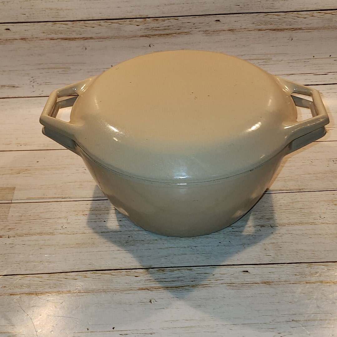 7 Denmark CAST IRON Enamel Covered HEAVY Duty Baking Dish European ...