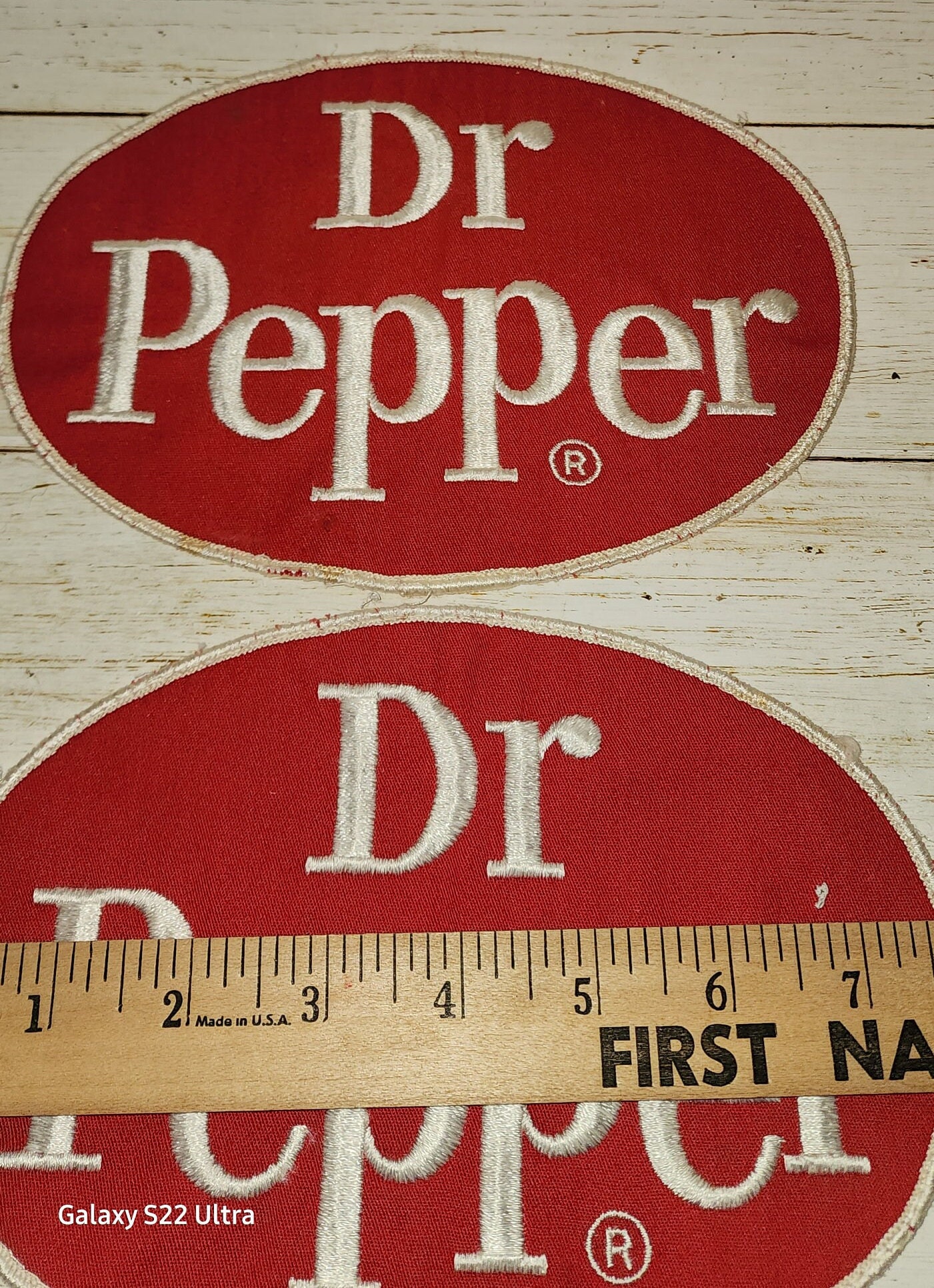 LARGE 8 DR. PEPPER Patches Really Cool Pieces Set of 3 - Etsy