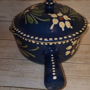 French Alsace Soufflenheim POTTERY Made in France Late 60s Hand Painted ...
