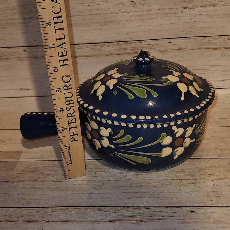 French Alsace Soufflenheim POTTERY Made in France Late 60s Hand Painted ...