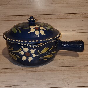 French Alsace Soufflenheim POTTERY Made in France Late 60s Hand Painted ...