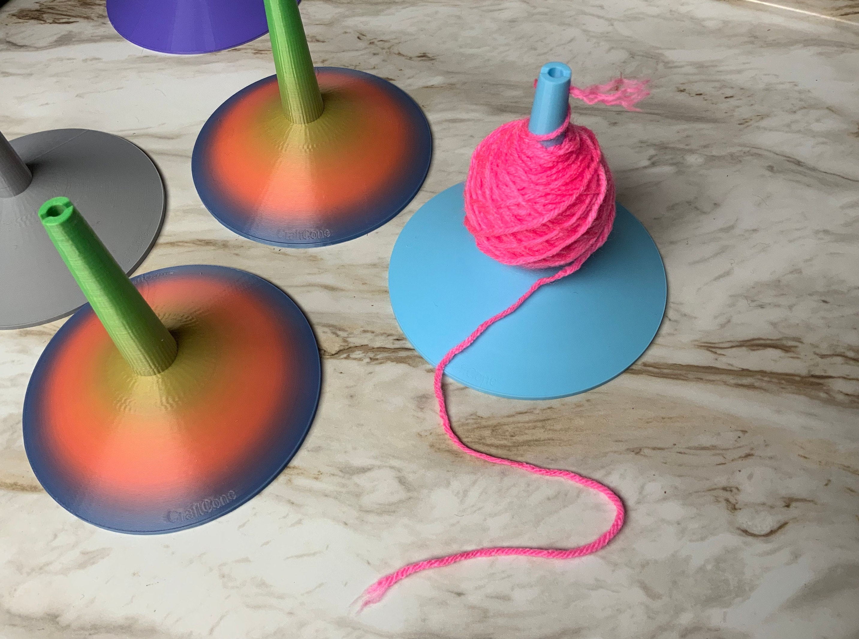 Narrow Yarn Winding Cone, Skinny Reusable Yarn Bobbin Cone for LAMXD ...