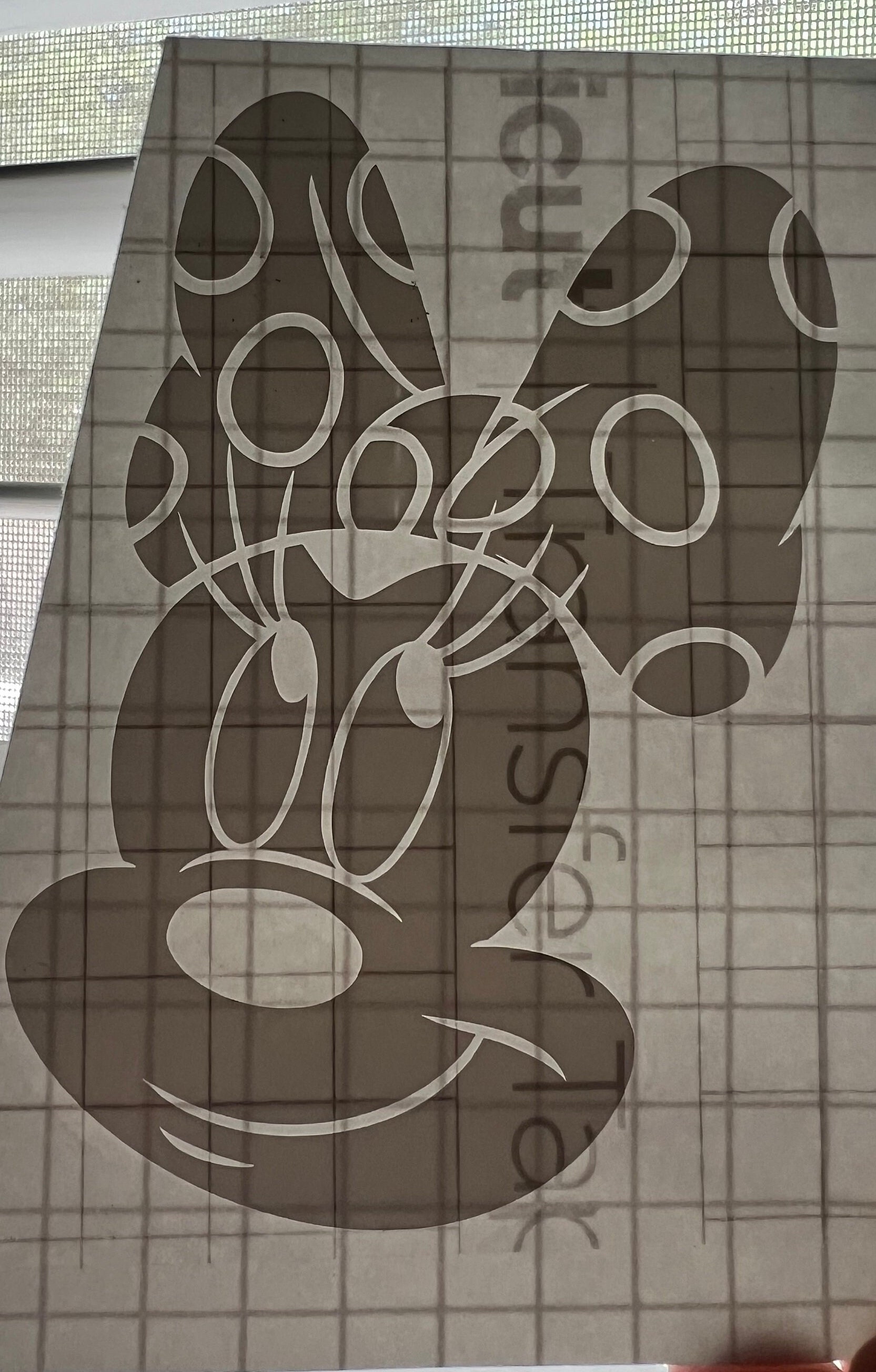 Disney Minnie Mouse Car Window Decal Bumper Sticker - Etsy