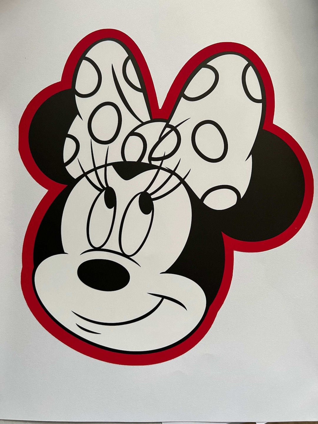 Disney Minnie Mouse Face T Shirt & Long Sleeve - Etsy