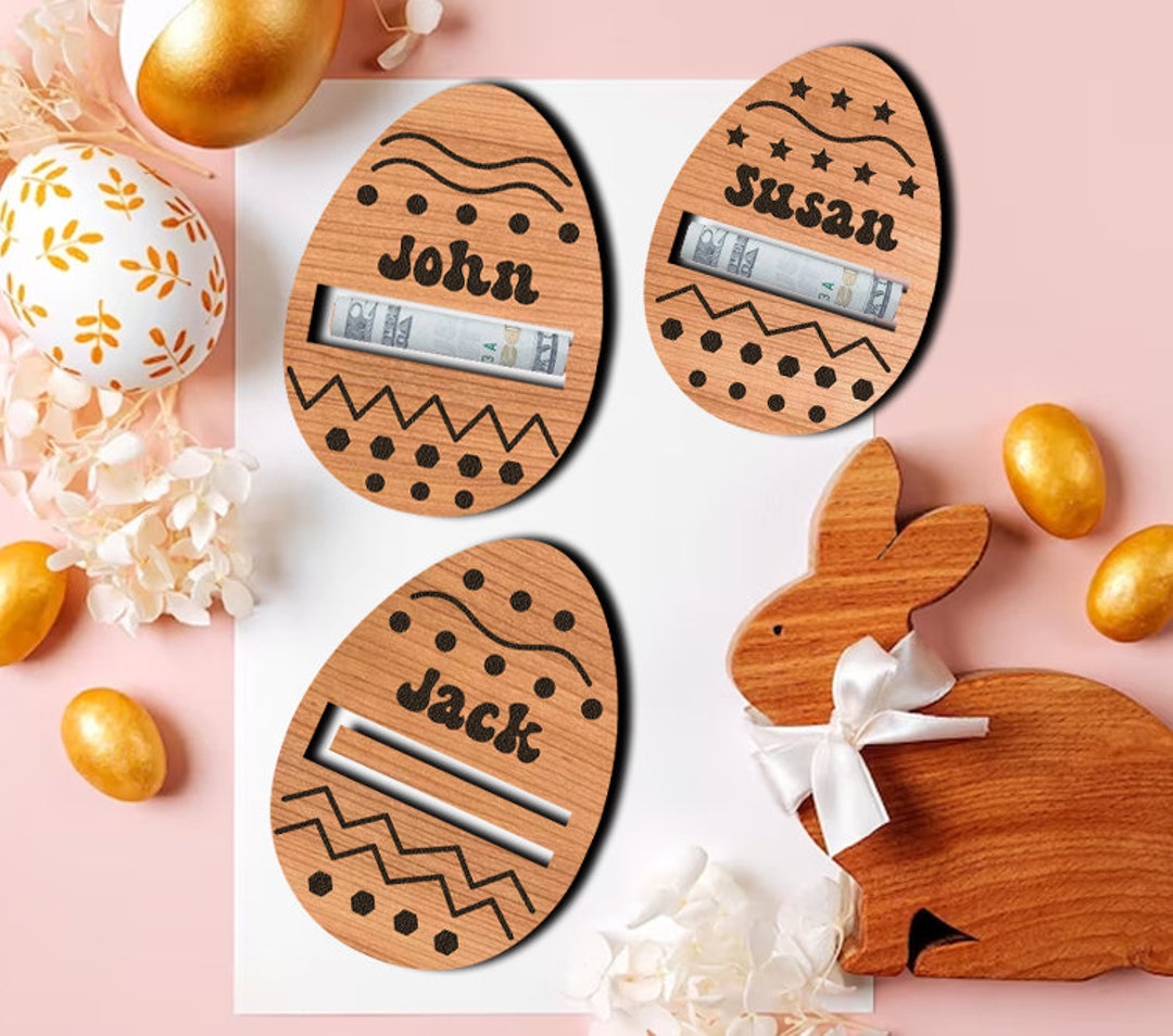 3D Easter Money Holders Bundle, Money Box Laser Cut, Banknote Holder ...