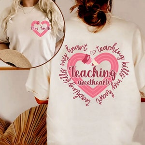Teaching Sweethearts SVG, Valentines Day PNG, Teacher Valentine Svg ...