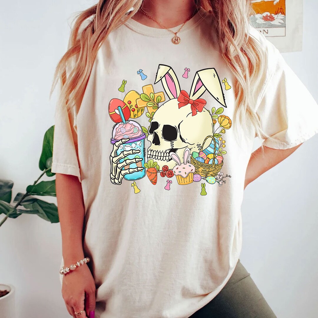 Skull Easter Bunny Png Easter Skeleton Png Easter PNG, Happy Easter ...