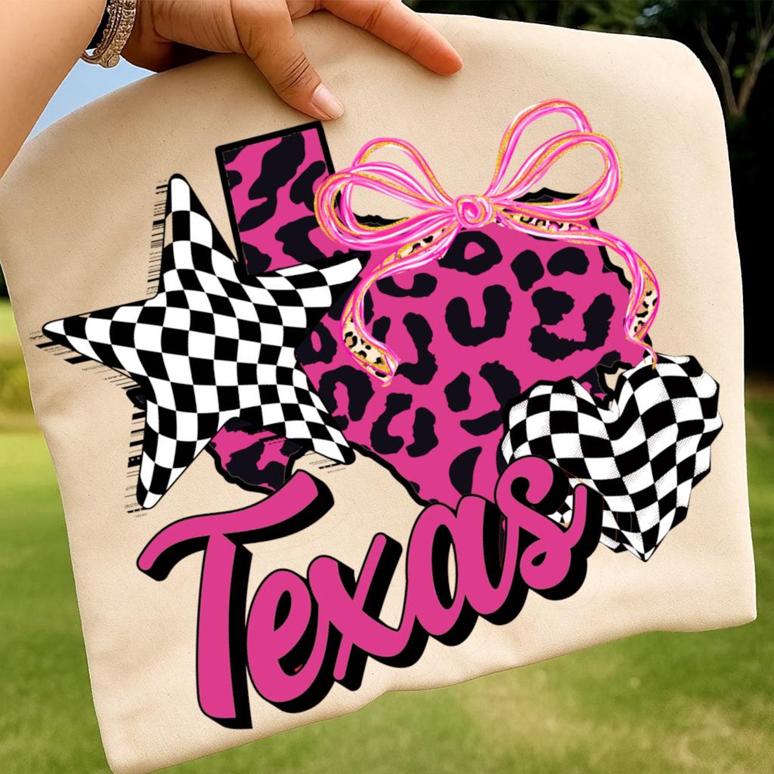 Preppy Texas PNG Clipart, Trendy Texas Coquette Bow PNG Western PNG ...
