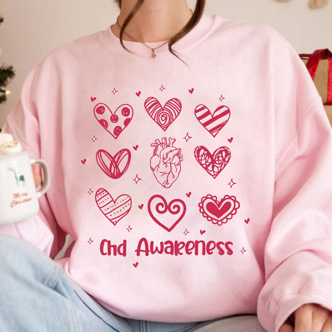 Chd Awareness Heart Png, Heart Disease Month Awareness Svg, Anatomical ...