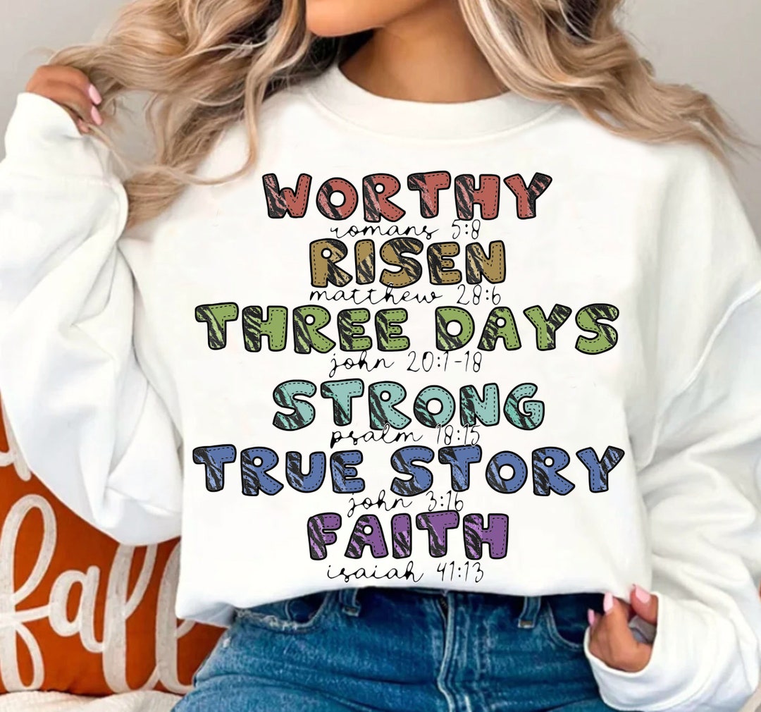 Easter Christian Sublimation Designs Download, A Lot Can Happen in 3 ...