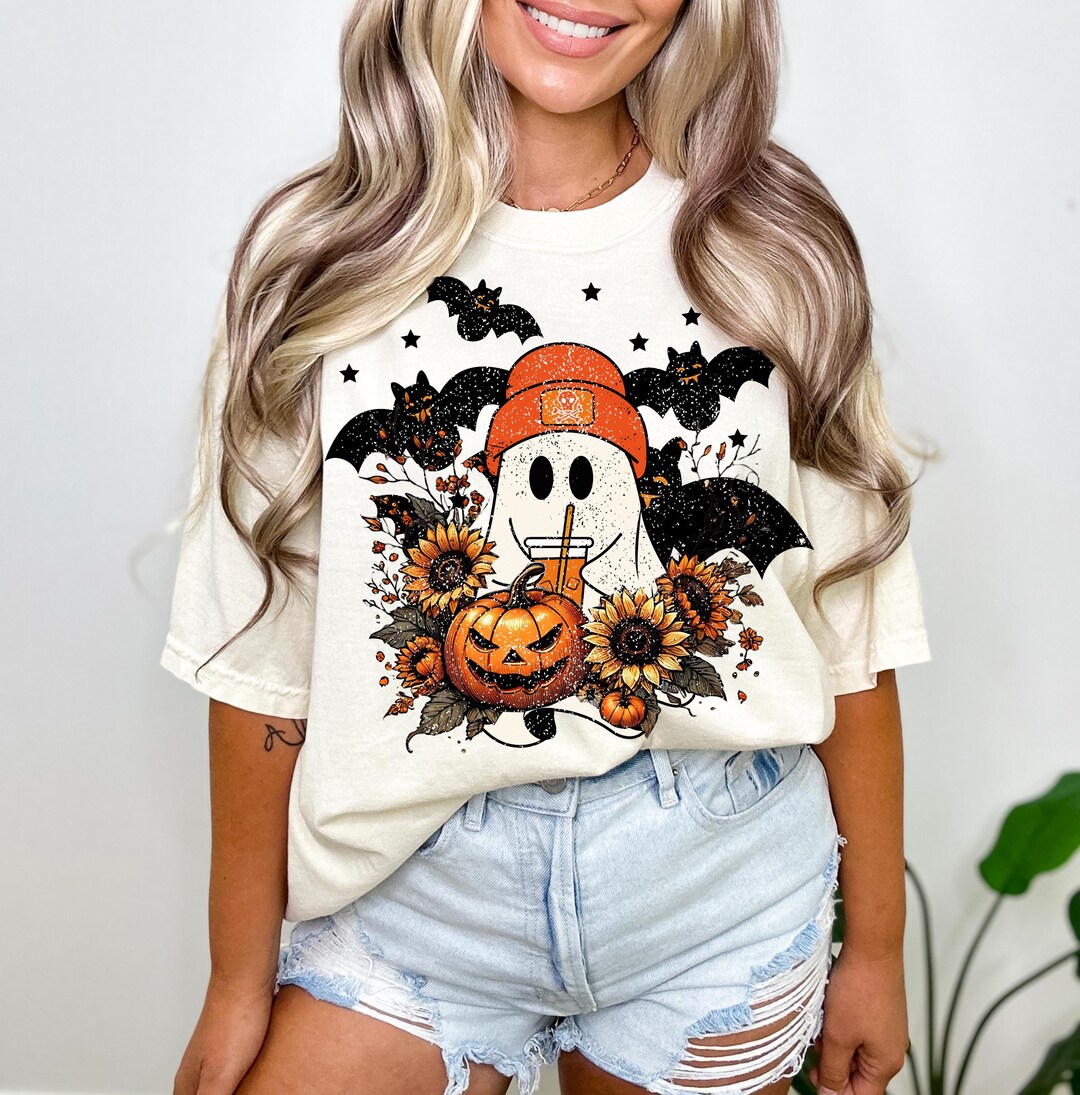 Cute Ghost Png, Halloween Png, Coffee Png, Bougie Png, Boojee Ghost ...