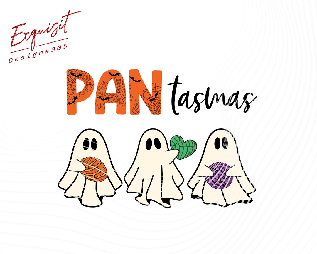 Pantasmas Ghost Png, Spooky Conchas PNG, Halloween PNG, Cute Ghost ...