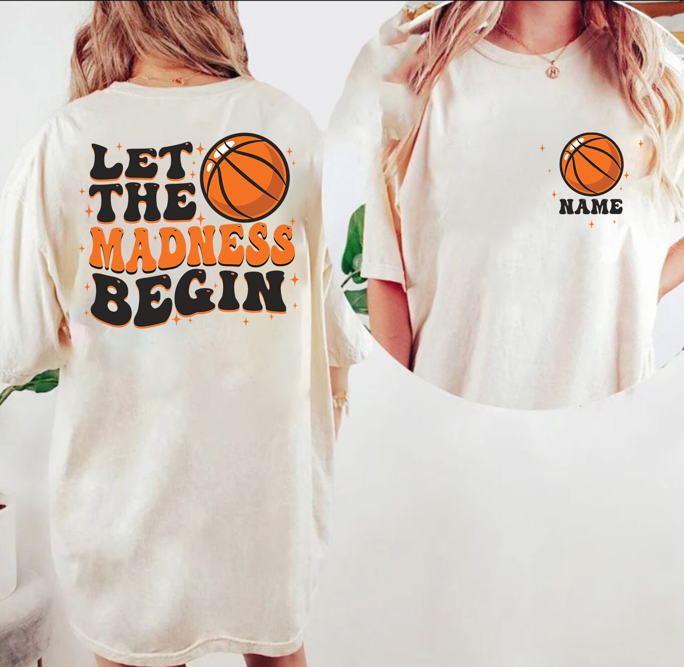 Personalized Let the Madness Begin Svg, March Madness Svg, College ...