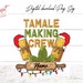 Personalized Tamale Making Crew SVG: Mexican Christmas Apron Design ...