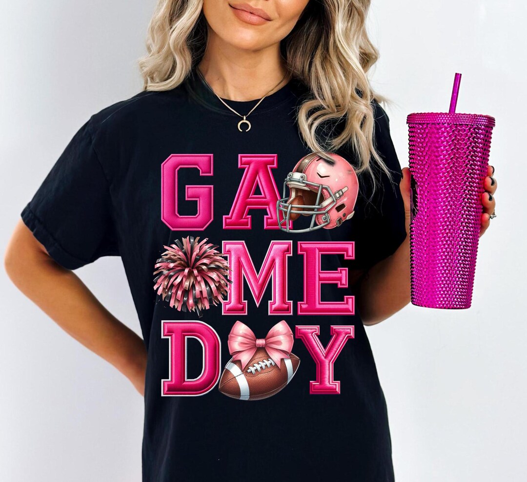 Pink Football Mom PNG: Game Day Design (digital Download) - Etsy