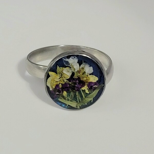 Fern Resin Ring - Etsy