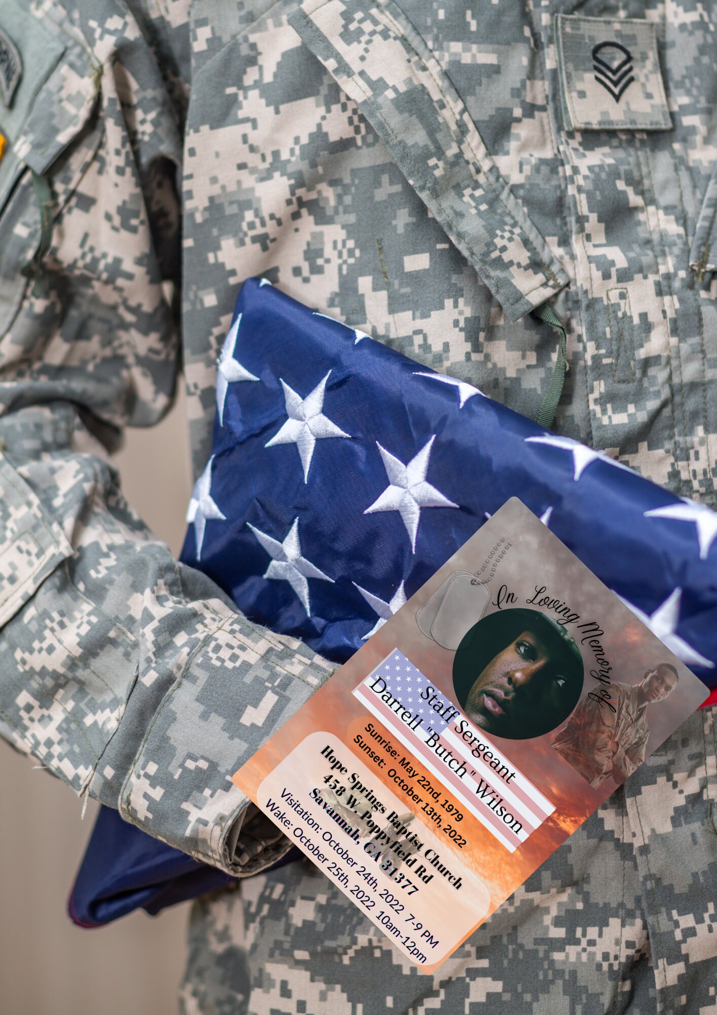 Obituary Template for Men and Women Veteran Focused Military Funeral ...