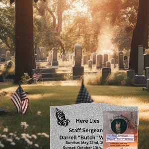 Obituary Template for Men and Women Veteran Focused Military Funeral ...