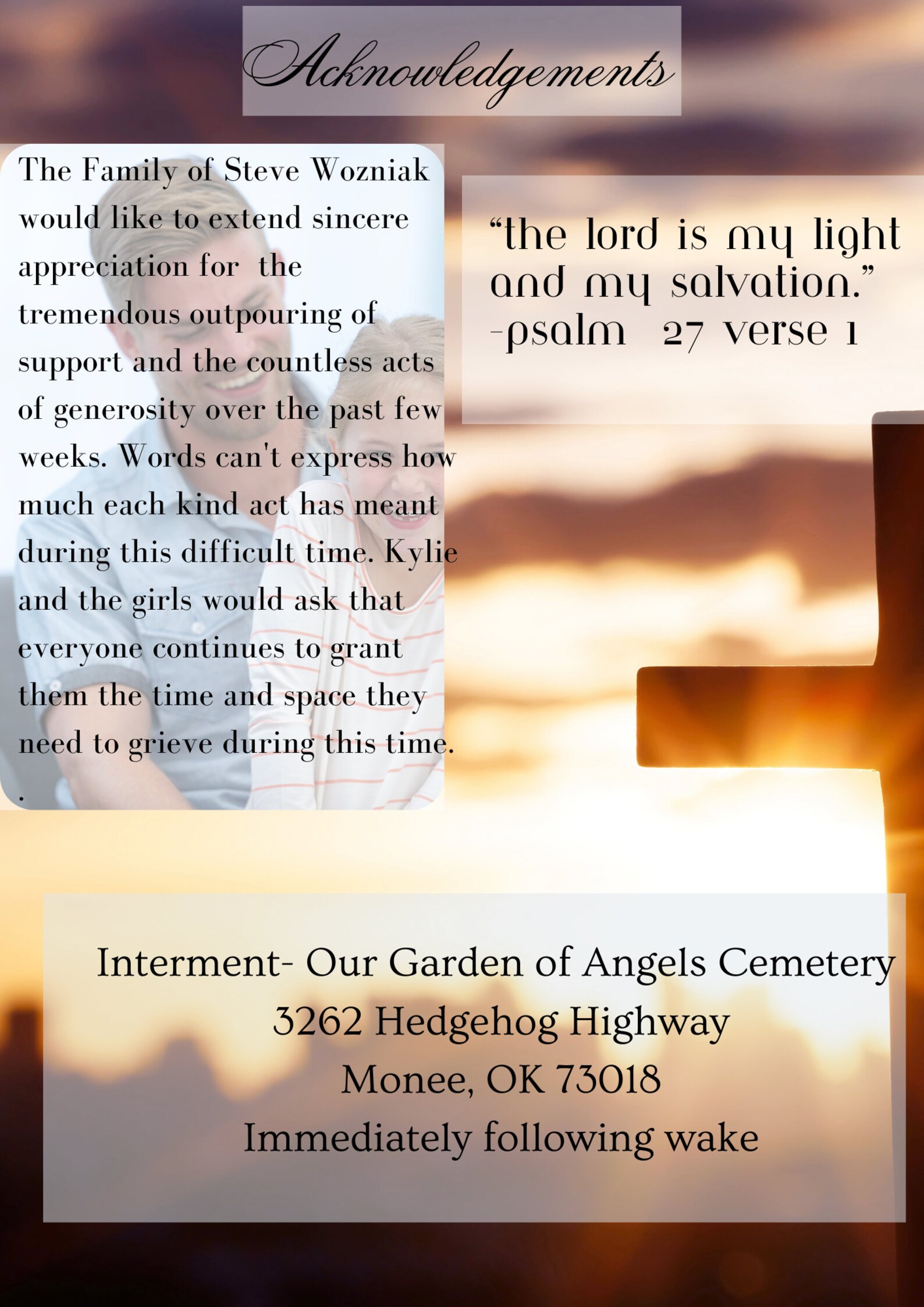 Obituary Template Canva Instant Download Trifold Funeral Program ...